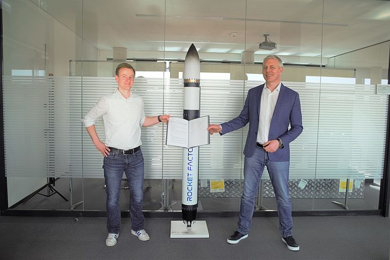 OHB Sweden signs launch service agreement with Rocket Factory Augsburg