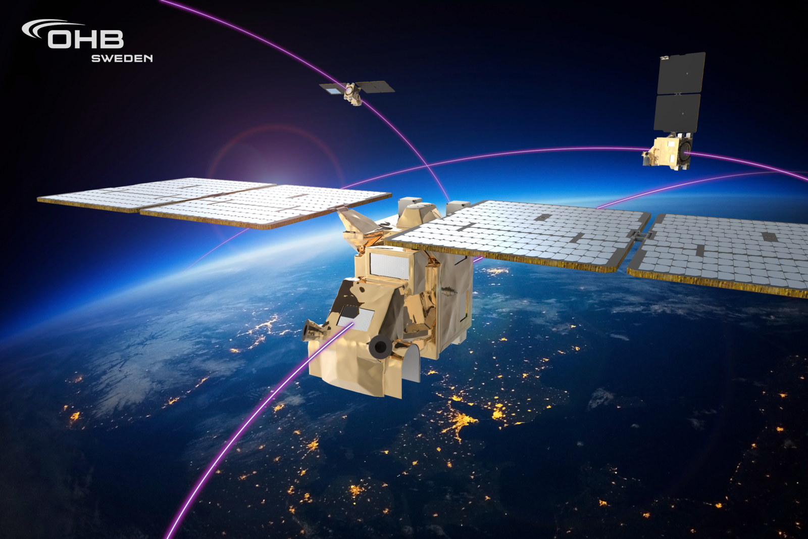 OHB Sweden signs contract to work on constellation autonomy